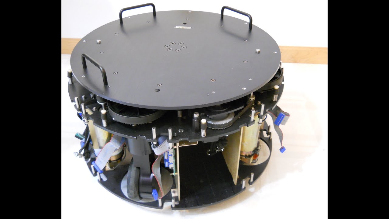 RWI B21 Robot Base Part 2 - YouTube