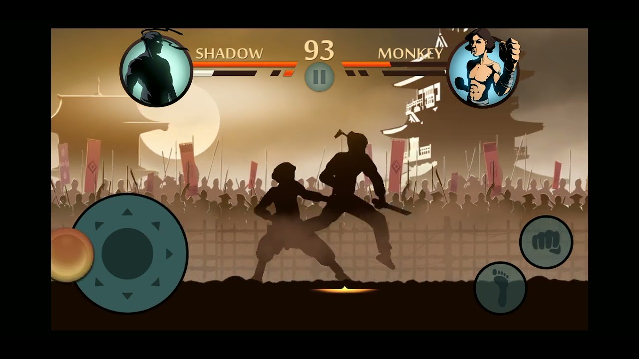 Shadow fight play with me famous game - YouTube