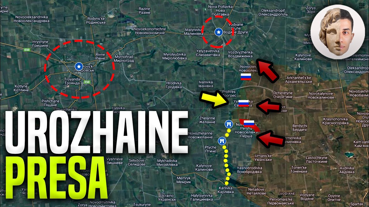 CONQUISTA RUSSA DI UROZHAINE | Rilancio UCRAINO a NORD - YouTube