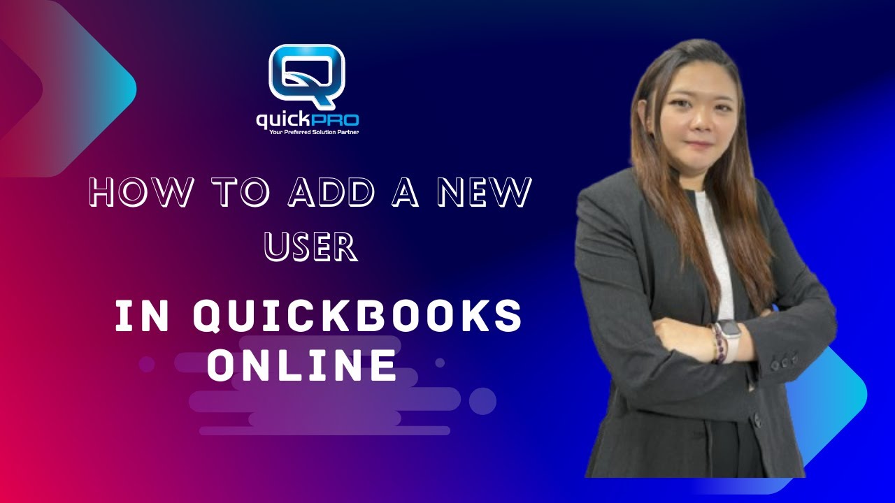 How to add a new user in QuickBooks Online - YouTube