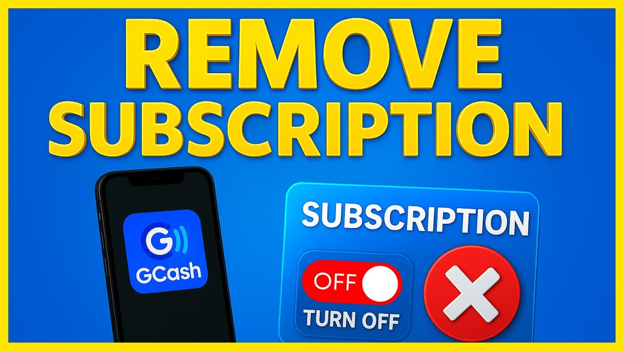 How To Remove Subscription in GCash (2025) - YouTube