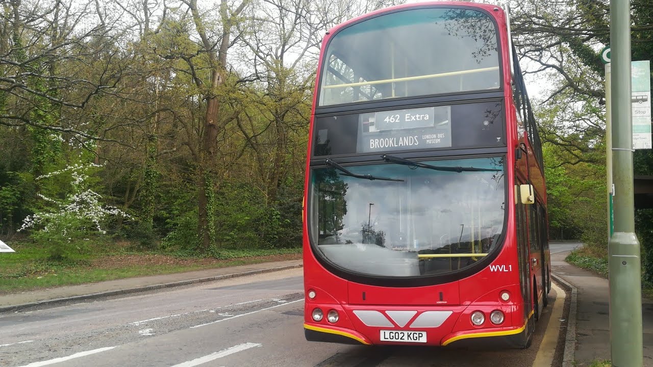 1250 SUB SPECIAL! Preserved Go Ahead 462 Brooklands Shuttle WVL1 LG02 ...