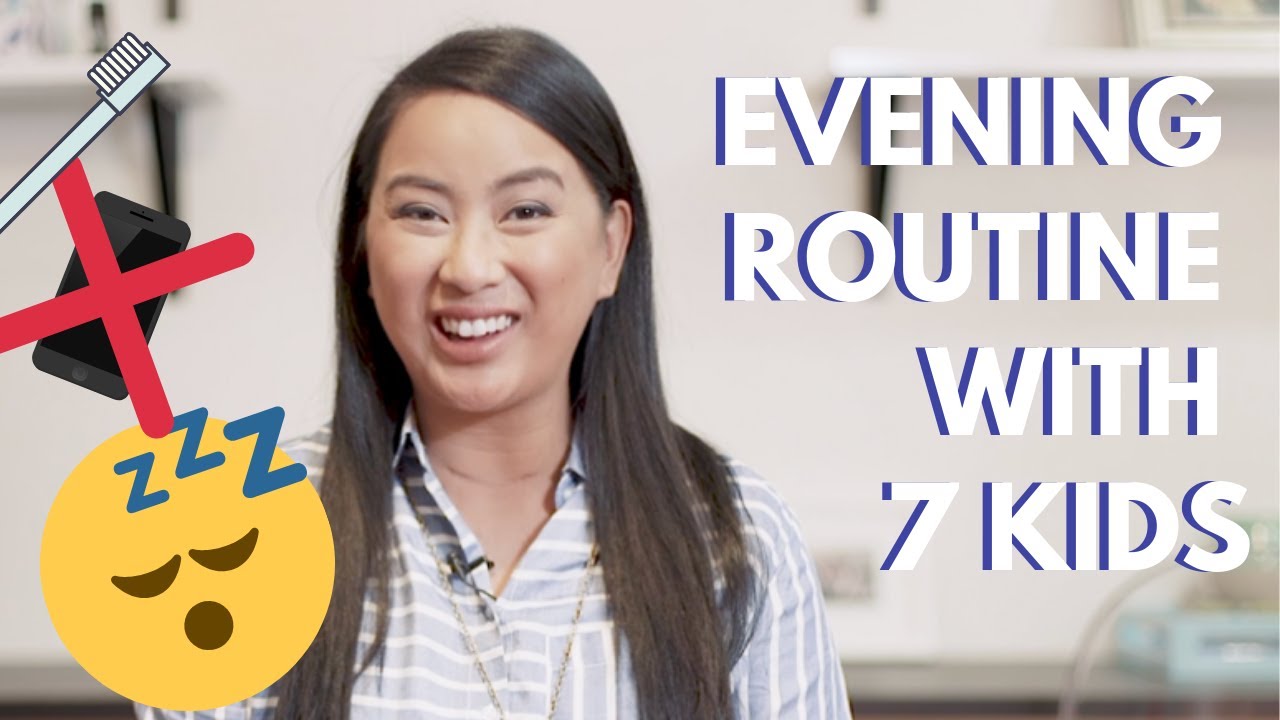 Evening Routine Working Mom 2019- Tips from a Mom of 7 - YouTube