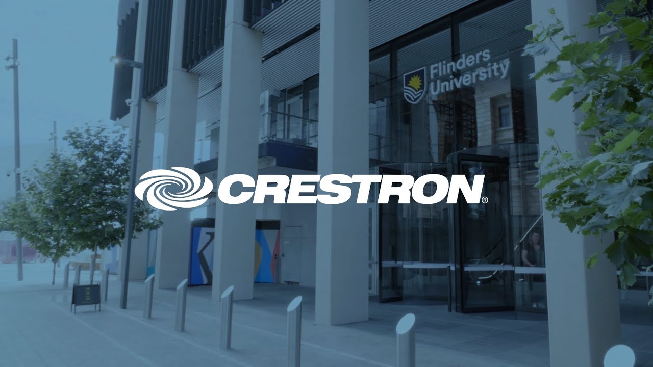 Flinders University – Crestron 1 Beyond Intelligent Video Solution - YouTube