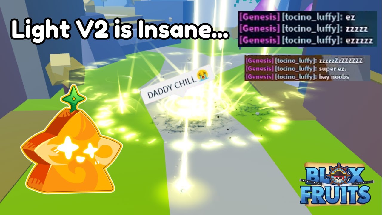 Light V2 is INSANE | Blox Fruits - YouTube