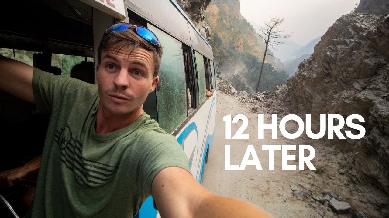 RAW Bus Journey in NEPAL (First Day in Kathmandu) - YouTube