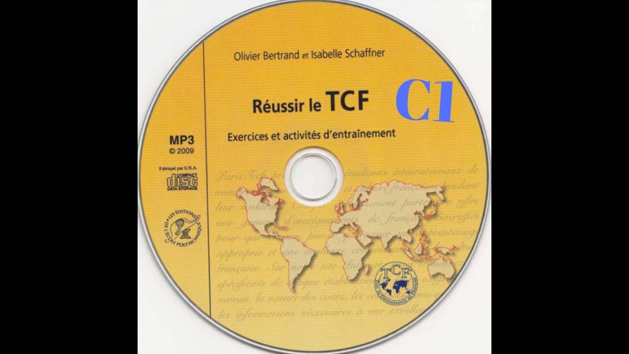 TCF 2018-2019 Compréhension orale niveau C1 - YouTube