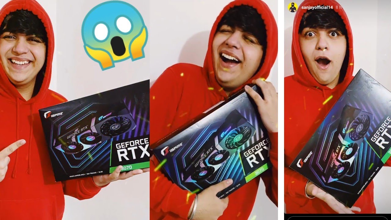 Sanjay X GEFORCE RTX ( NVIDIA ) || RIMORAV PRESENT RI VLOGS - YouTube