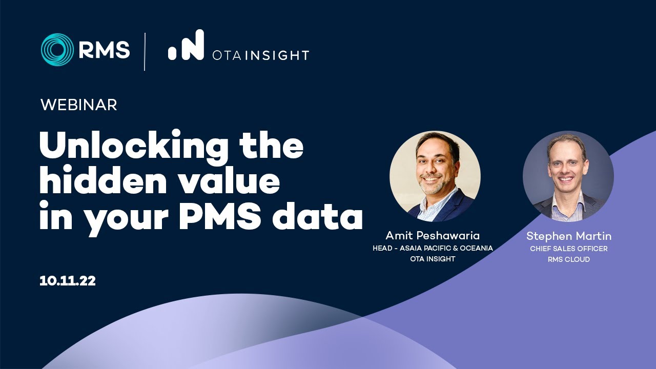 WEBINAR: Unlocking the hidden value in your PMS data with OTA Insight ...