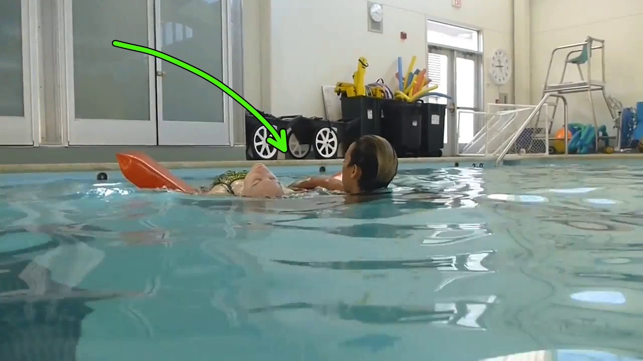 Lifeguarding Drill: Instructor Feedback on One Arm Towing 3 of 4 - YouTube