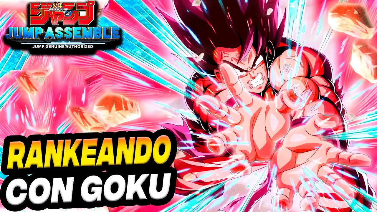 DESTROZANDO CON GOKU EN JUMP ASSEMBLE - ASI SE GANAN LAS RANK || JUMP担と ...