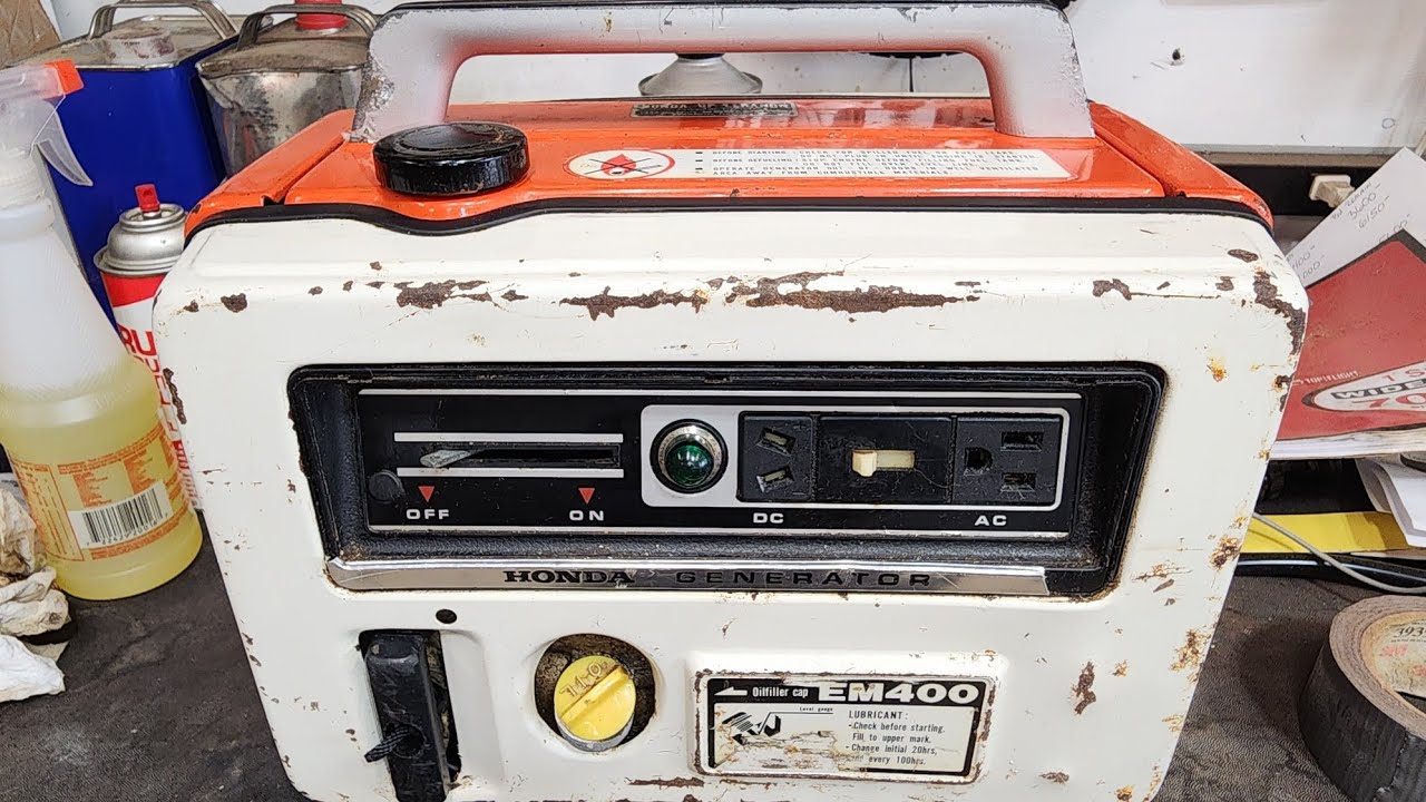 I am a yard sale junkie. Cheap Old Honda Generators? Oh yea! Honda ...