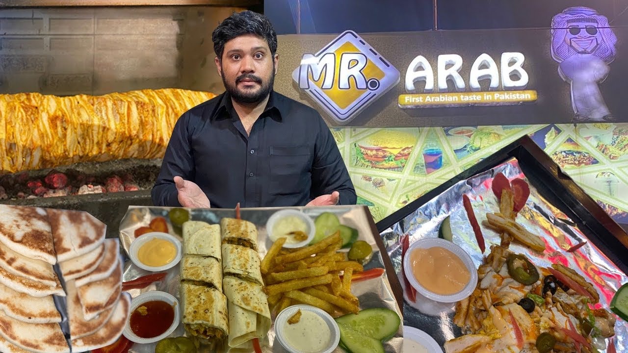 Mr. Arab Cafe - First Arabian Taste in Pakistan - YouTube
