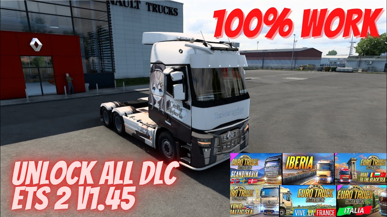 Cara Unlock Semua DLC Euro Truck Simulator 2 v1.45 Gratis [NO CLICKBAIT ...
