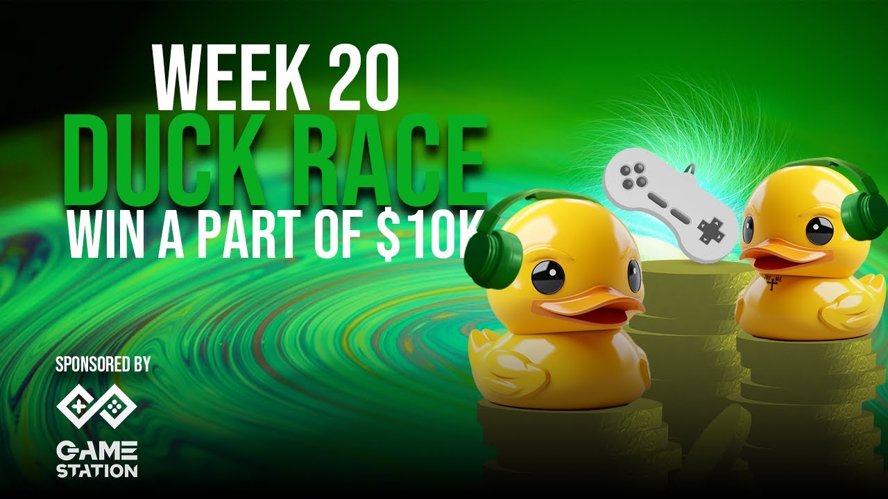 Race week 20 Duck Race Derby with GameStation - YouTube