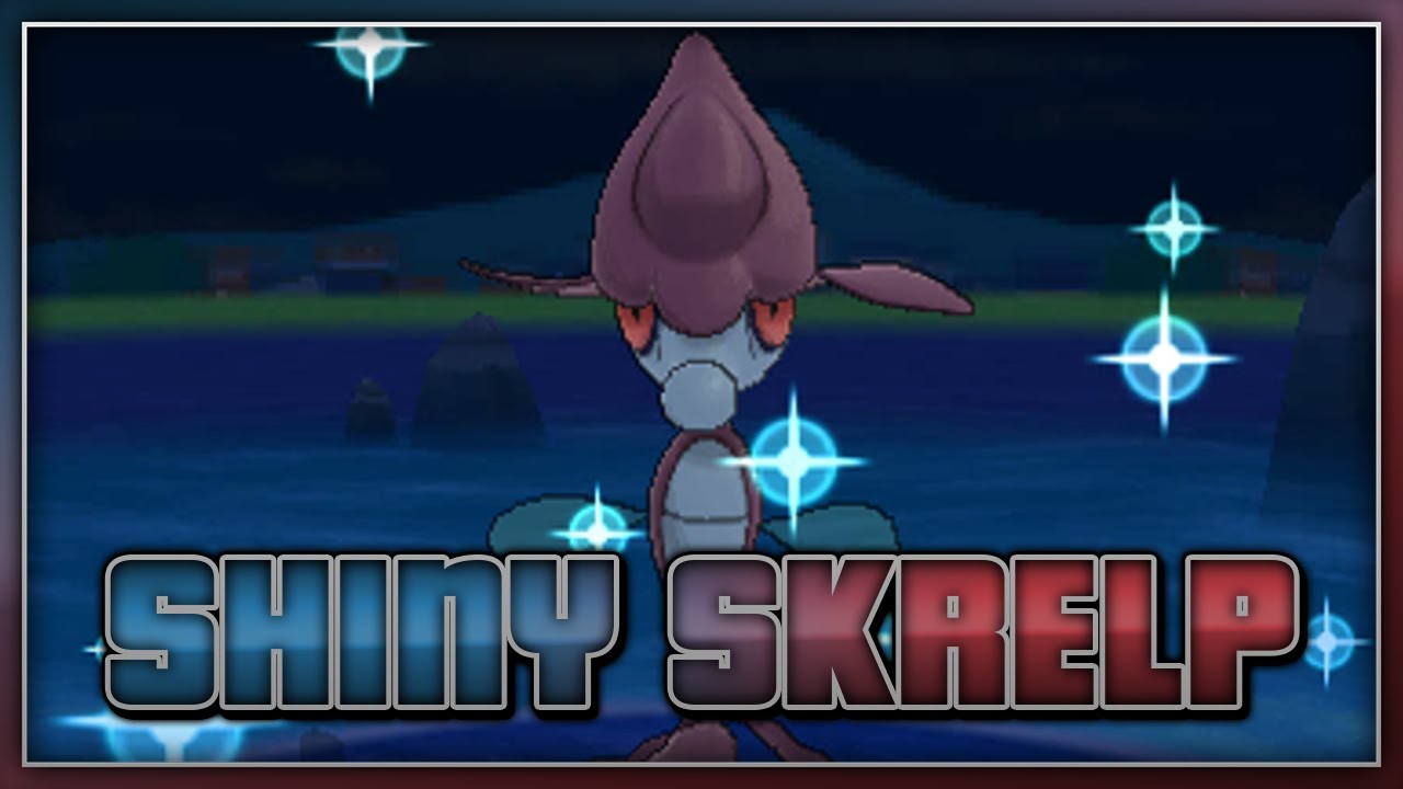 Shiny Skrelp in Pokémon Y! - YouTube
