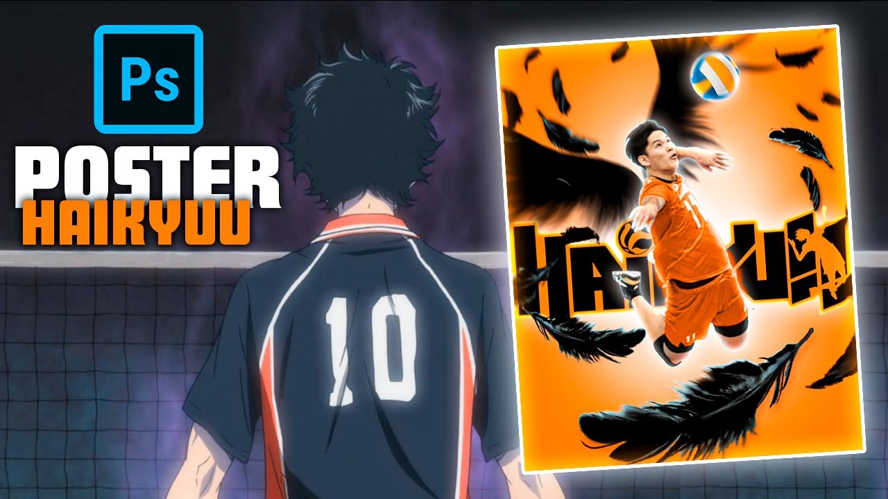 I Turned Yuji Nishida into a Haikyuu POSTER!! - YouTube