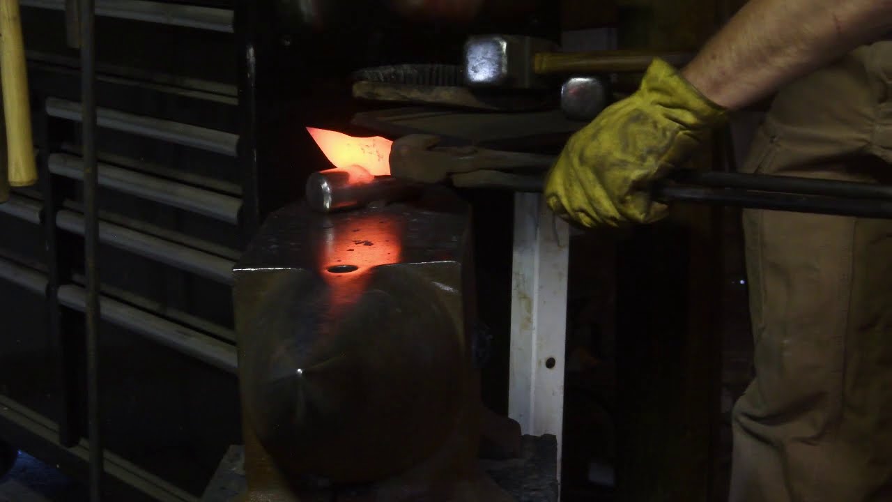 Forging Hoof Picks - YouTube