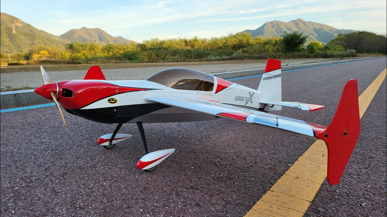 Extreme Flight Edge 540T 48" - Free Flight - YouTube
