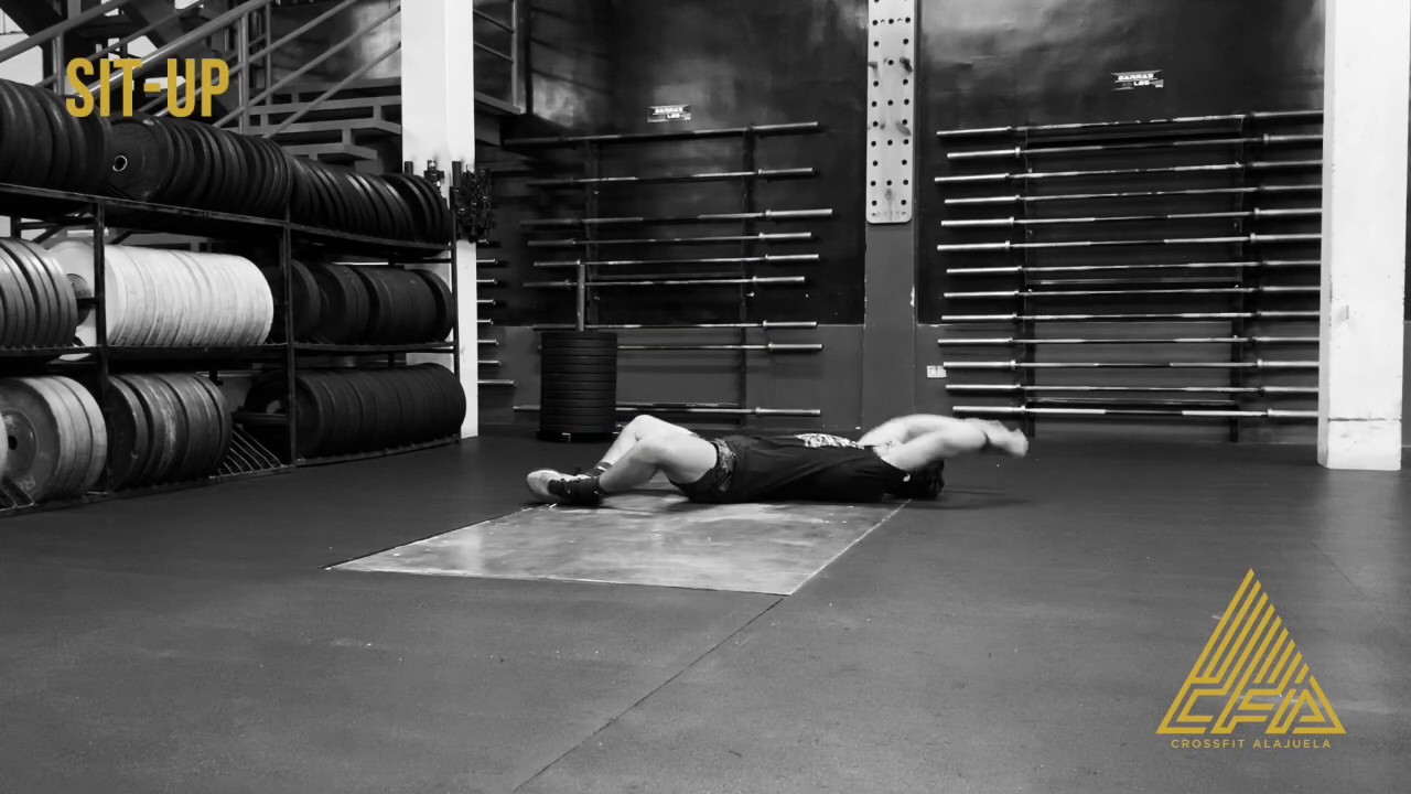 Sit Up - CrossFit Alajuela Movement Gallery - YouTube