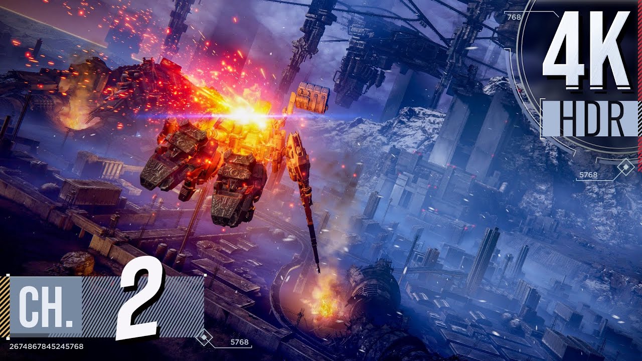 Armored Core 6: Fires of Rubicon [4K/60fps HDR] (100%, Platinum) Part 2 ...