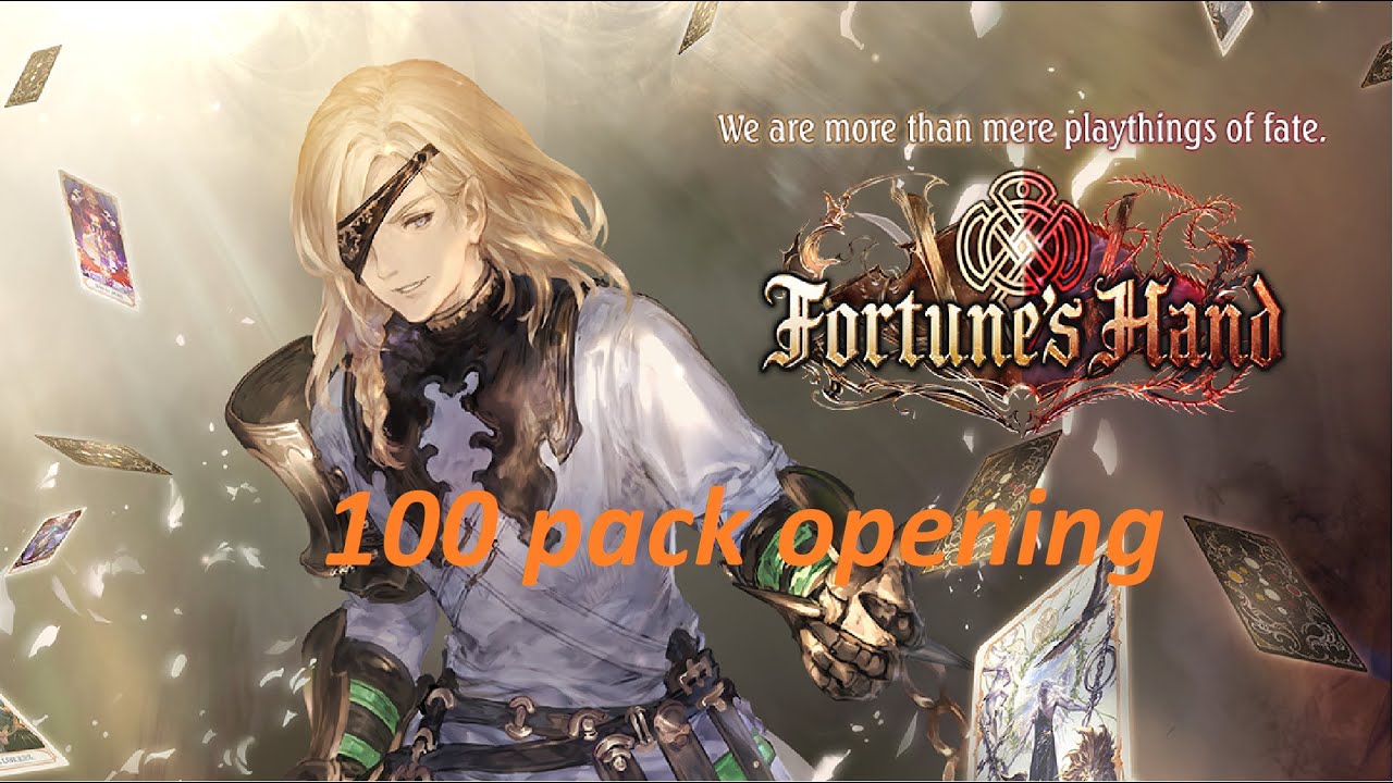 100 Pack Opening Pre - Release Fortune's Hand 【Shadowverse】 - YouTube