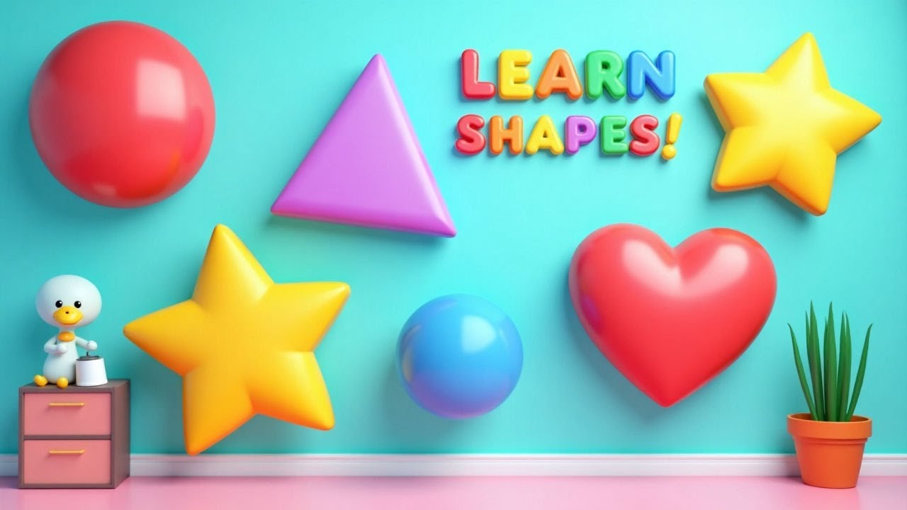 "Learn Shapes for Kids | Circle, Square, Triangle & More! " - YouTube