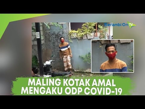 Hindari Amukan Warga, Maling Kotak Amal di Masjid Mengaku ODP
