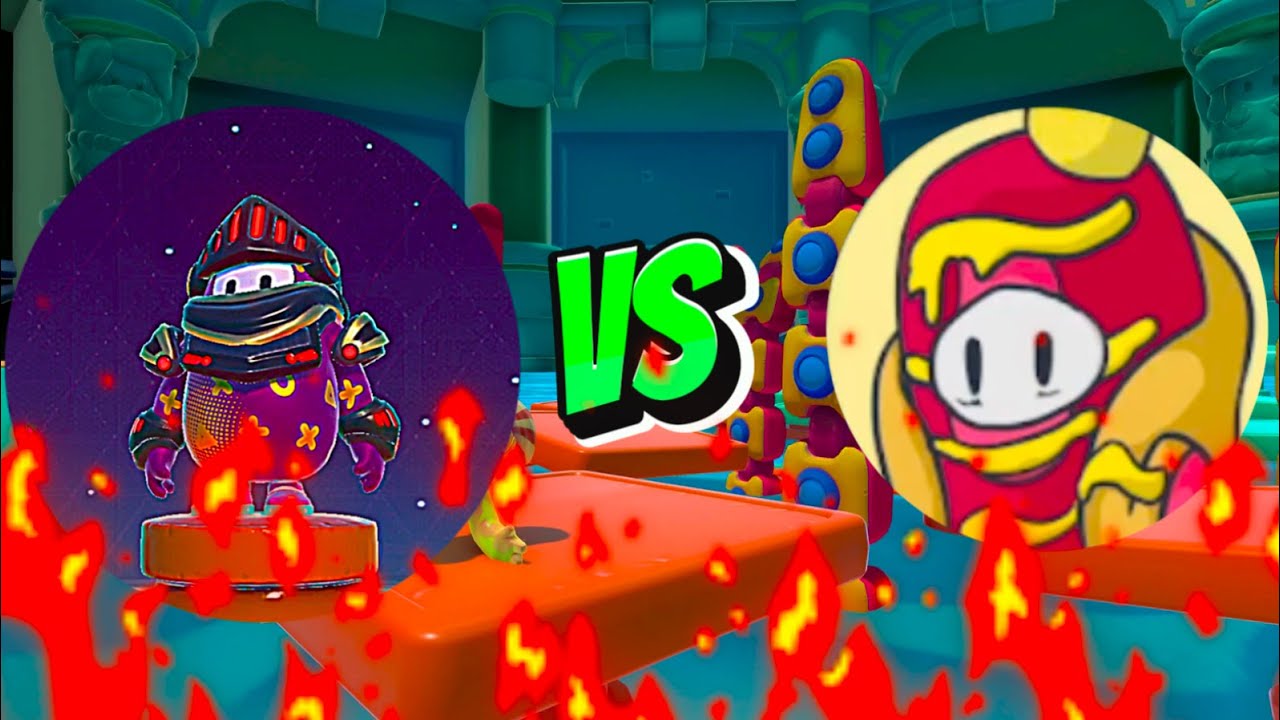 INSANE Fall Guys 1v1 in Kraken Slam ft. Regzy TV - YouTube