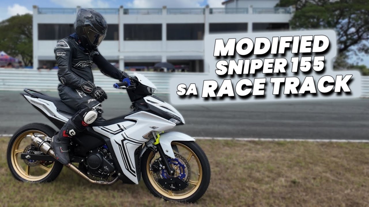Yamaha Sniper 155 Street GP Concept | Goods Ba Sa Race Track? - YouTube