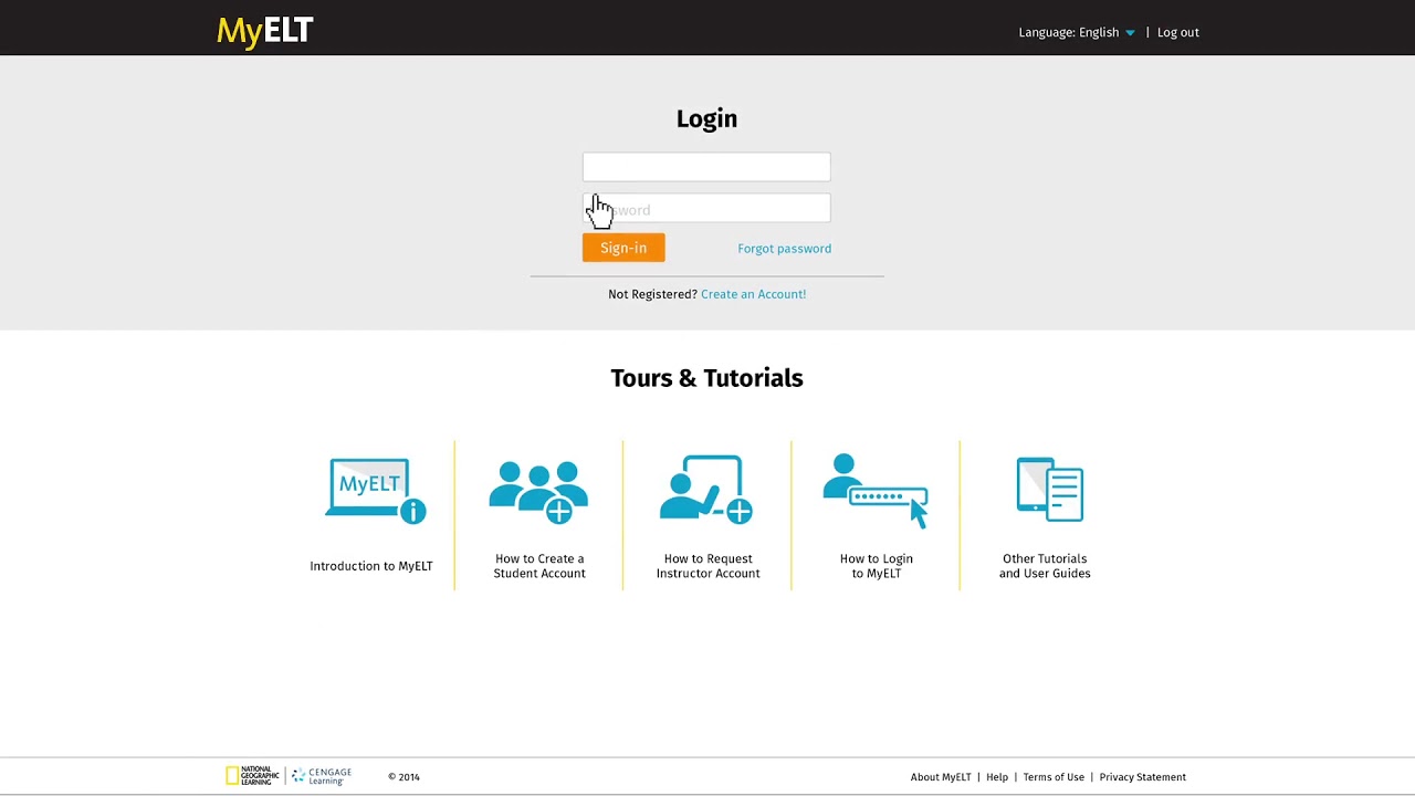 MyELT Log-In Instructor - YouTube