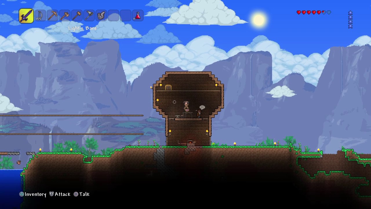 Corruption Cave Exploring! | Terraria Co-Op #7 - YouTube