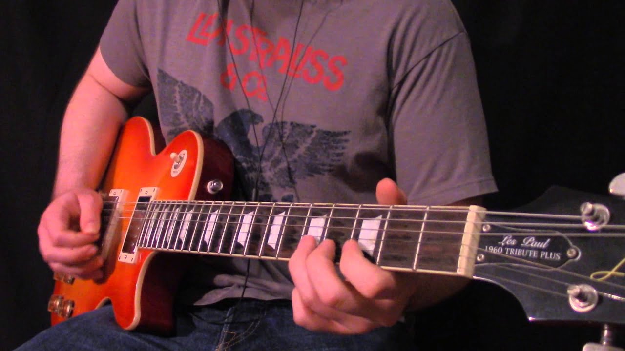 Slow Blues Guitar Solo in E - YouTube