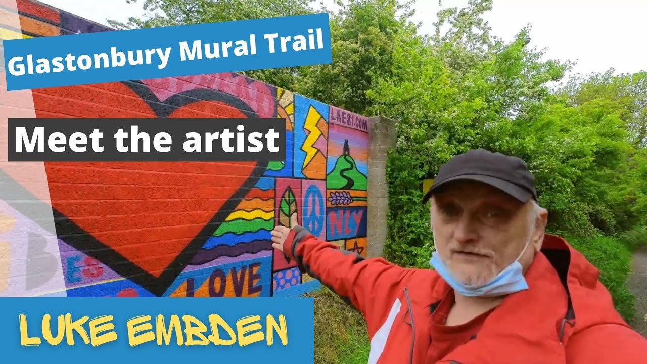 Glastonbury Mural Trail Meet the artist. Luke Embden - YouTube