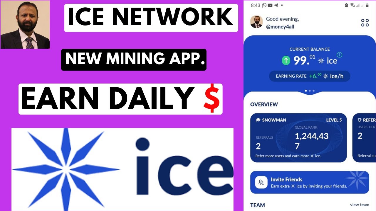 #Ice Network | ICE Coin Mining Full Tutorial | ICE Network KYC and ...