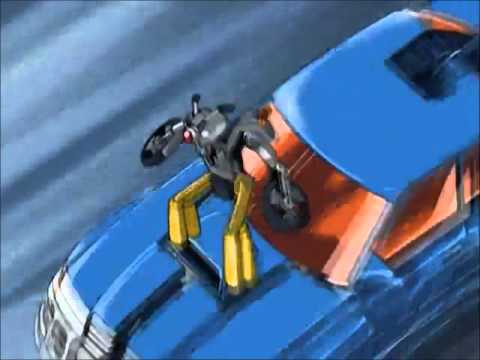 Transformers Armada Sideswipe with Nightbeat - YouTube