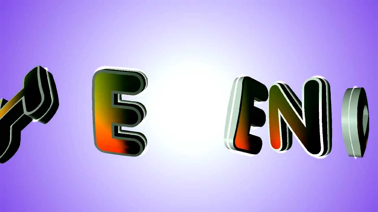 THE END Title Dancing Stop Motion Royalty Free Video Effect Footage AA ...