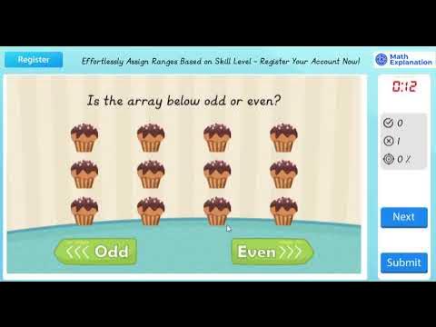 Odd and even by arrays of 2 | Math Explanation - YouTube