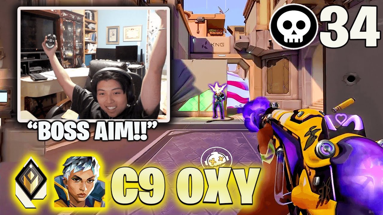 C9 OXY – 34 BOMB, COMPLETELY UNSTOPPABLE!! | VALORANT - YouTube
