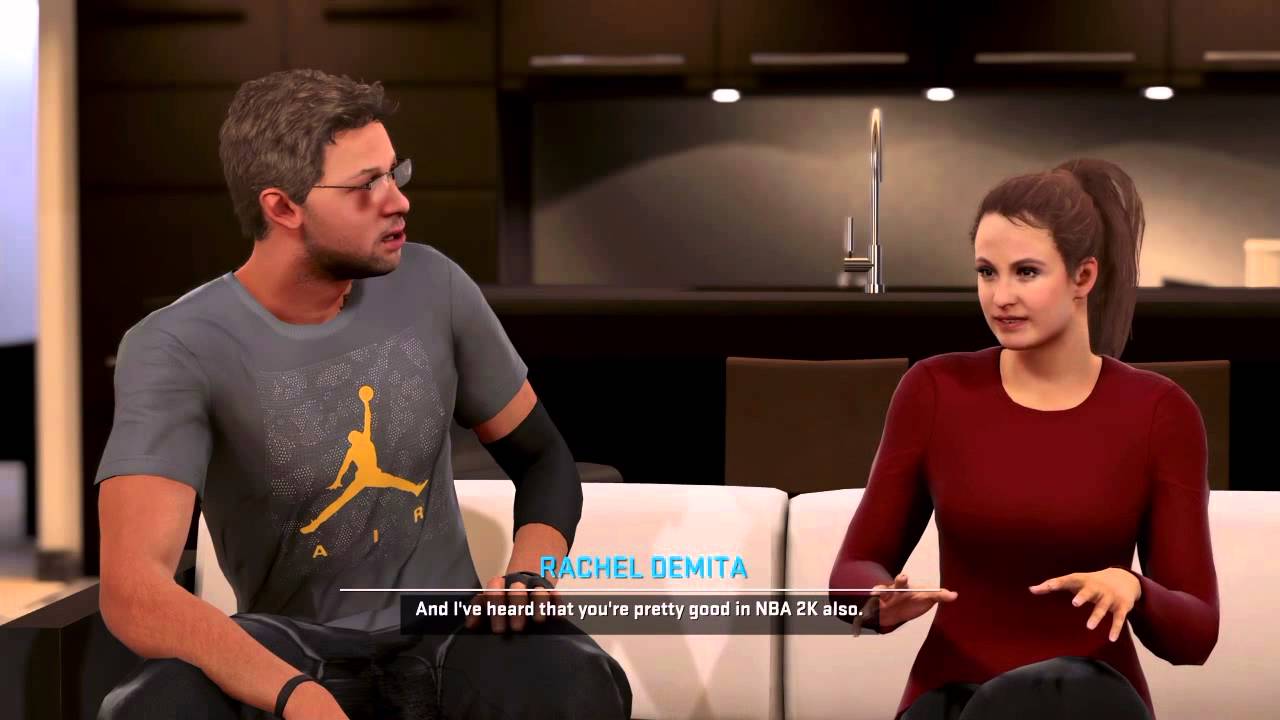 NBA 2K 16 My Career - MUST SEE 2KTV interview with Rachel Demita ...