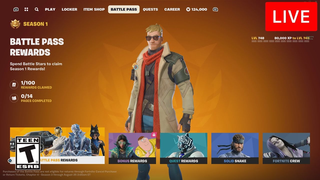 🔴 [LIVE] *NEW* FORTNITE CHAPTER 5 GAMEPLAY! - NEW MAP, BATTLE PASS ...