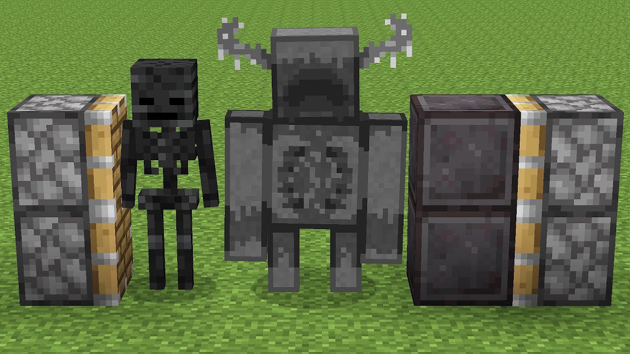 wither skeleton + netherite warden + netherite blocks = ? - YouTube