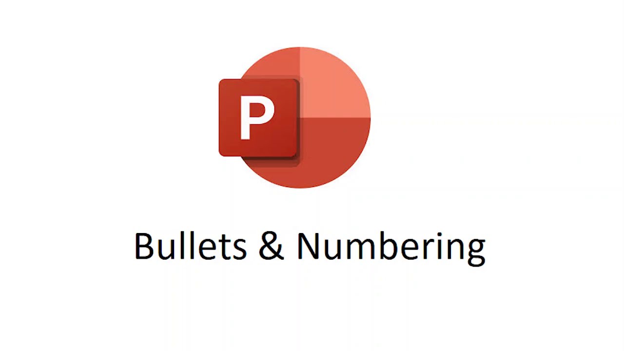 PowerPoint Bullets and Numbering - YouTube