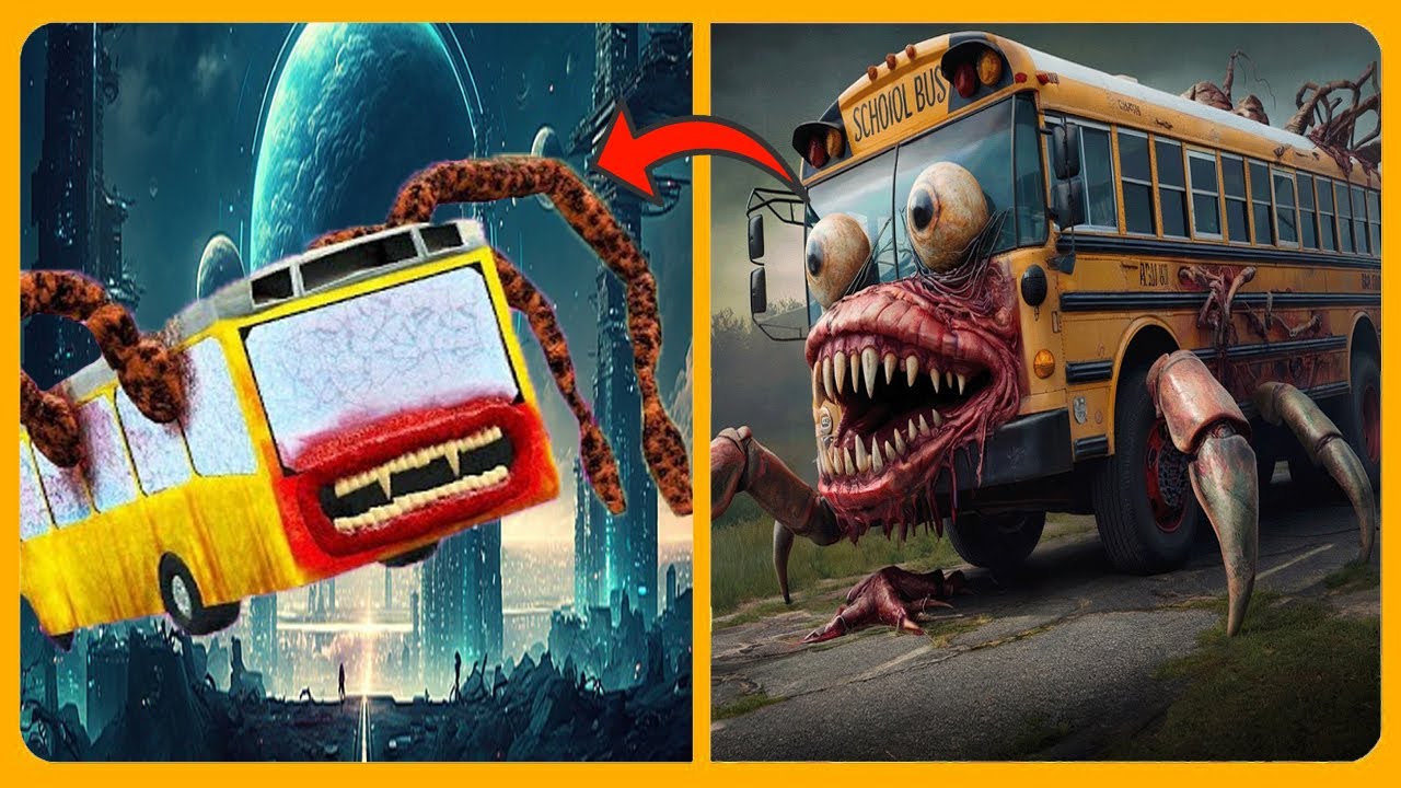 I Found Bus Eater Monster In Real Life | All Eat Monster - It Was ...