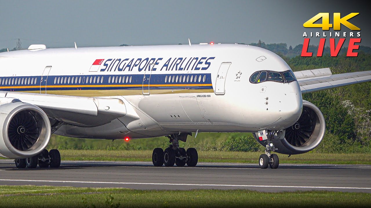 🔴 Manchester Airport Live | DUAL RUNWAY CAM - YouTube