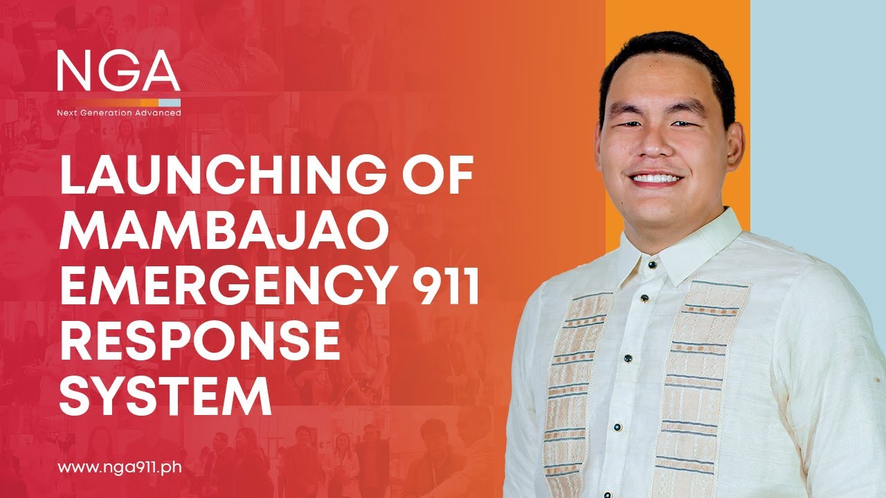 NGA 911 | LAUNCHING OF MAMBAJAO EMERGENCY 911 RESPONSE SYSTEM - YouTube
