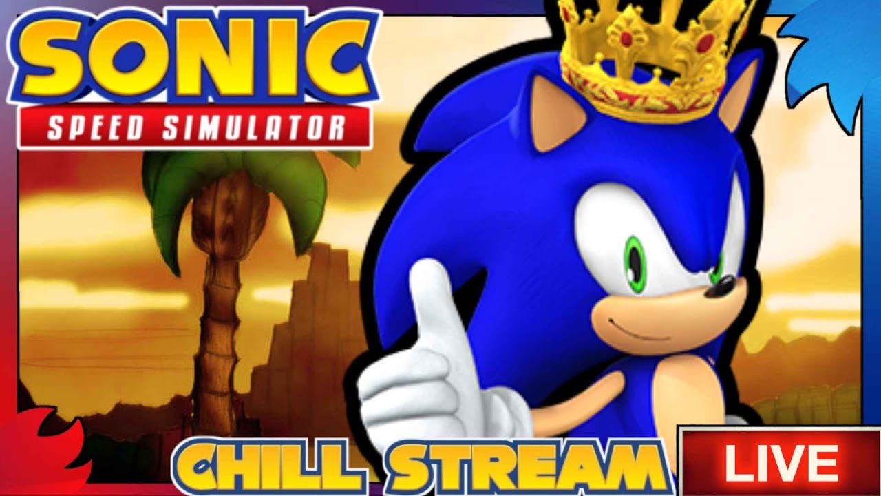 Working Towards Elite Sonic In Sonic Speed Simulator LIVE - YouTube