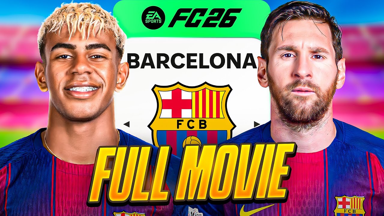 FC26 Barcelona Career Mode - Full Movie - YouTube