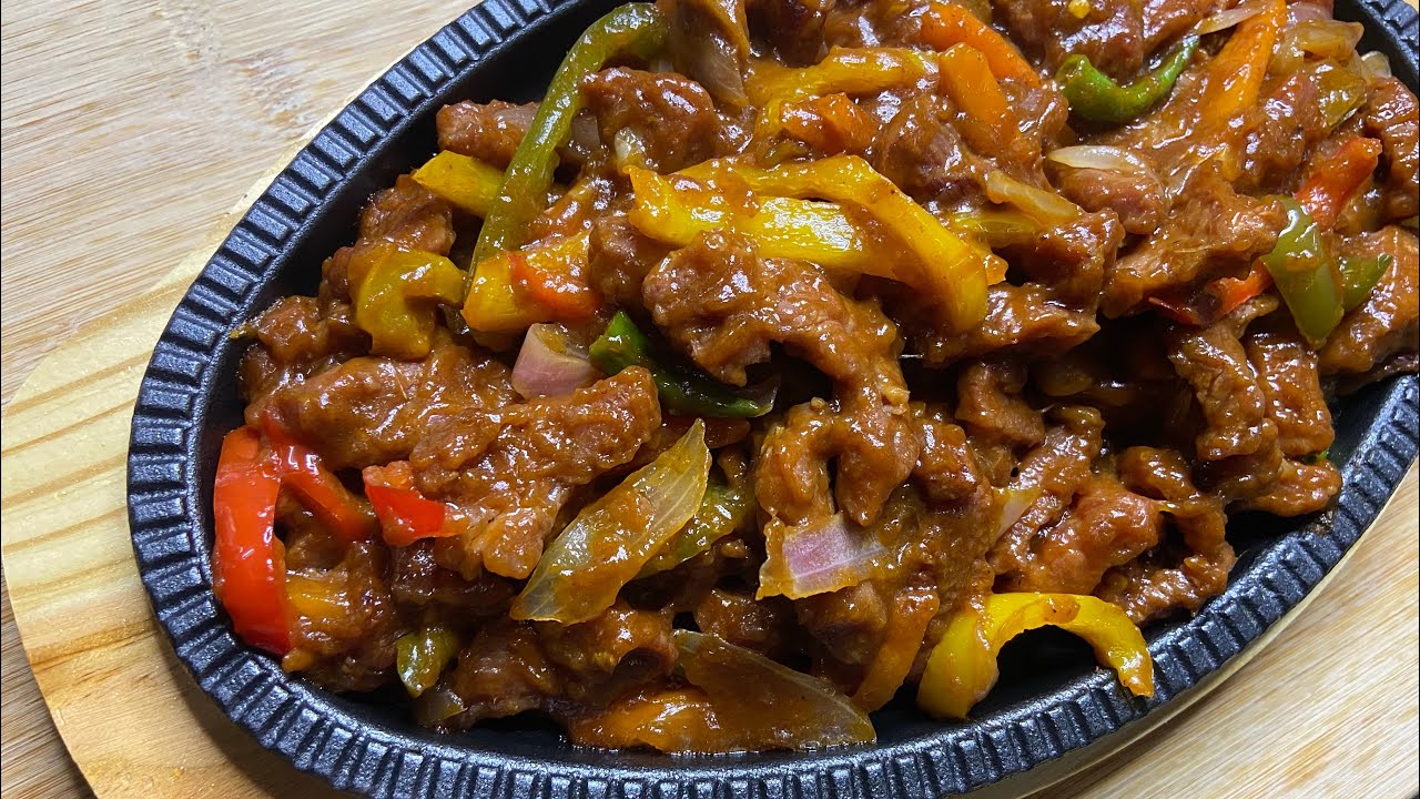 Beef Sizzling Recipe easiest way By Moutushy Khan. - YouTube