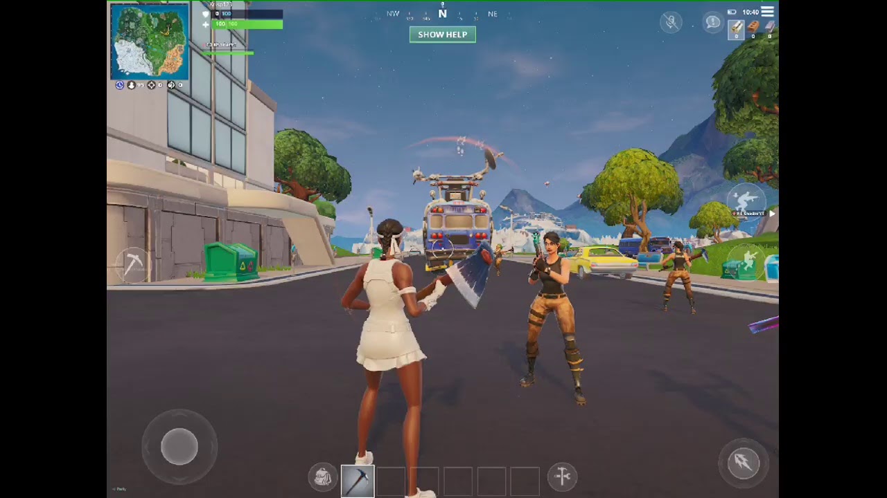 Fortnite mobile live stream (F3AR Clan) ⬇️Description Trials just ...